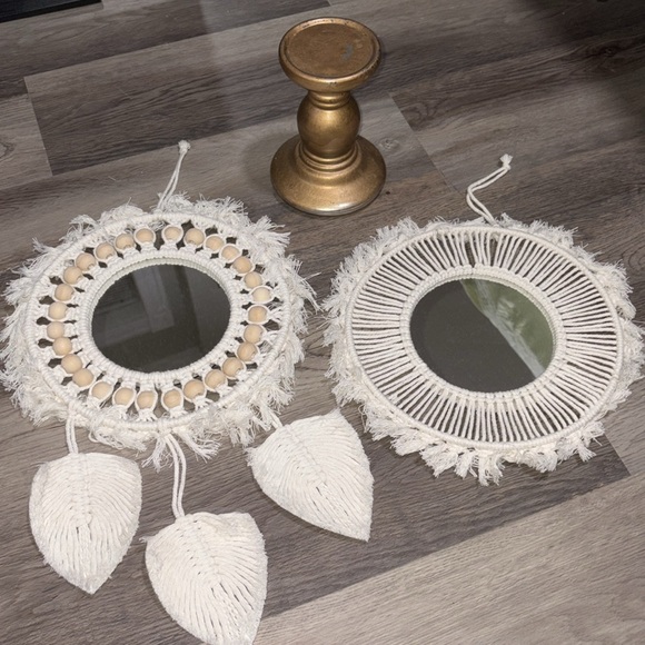 Wall Decor | Bohemian Cream Wall Decor Set | Poshmark